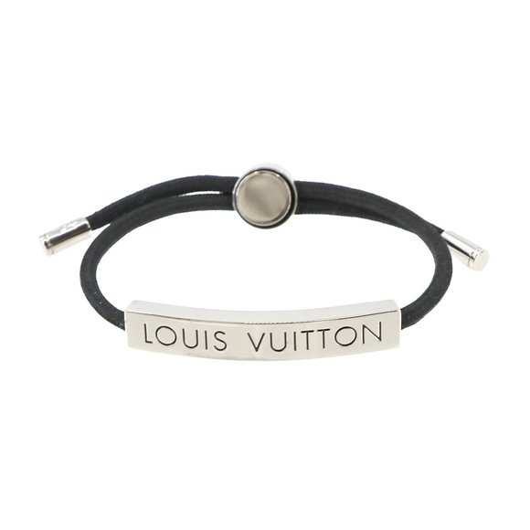 Louis Vuitton | Jewelry | Louis Vuitton Lv Space Bracelet Nylon Silver ...
